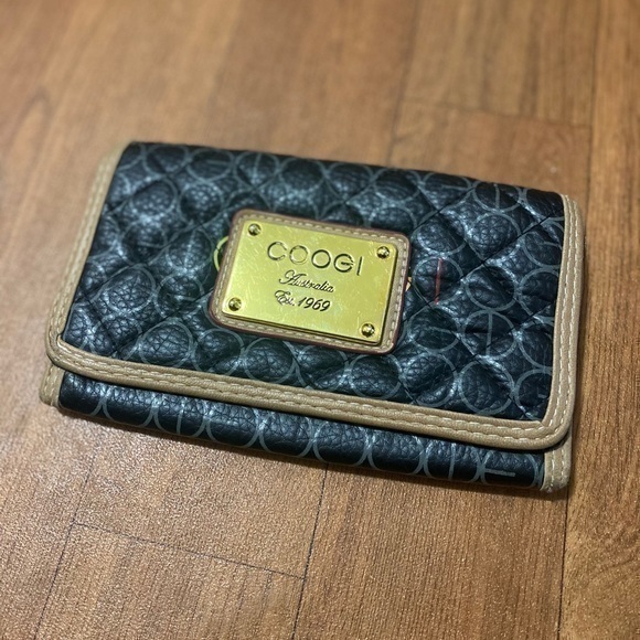 COOGI | Bags | Coogi Australia Black Wallet | Poshmark